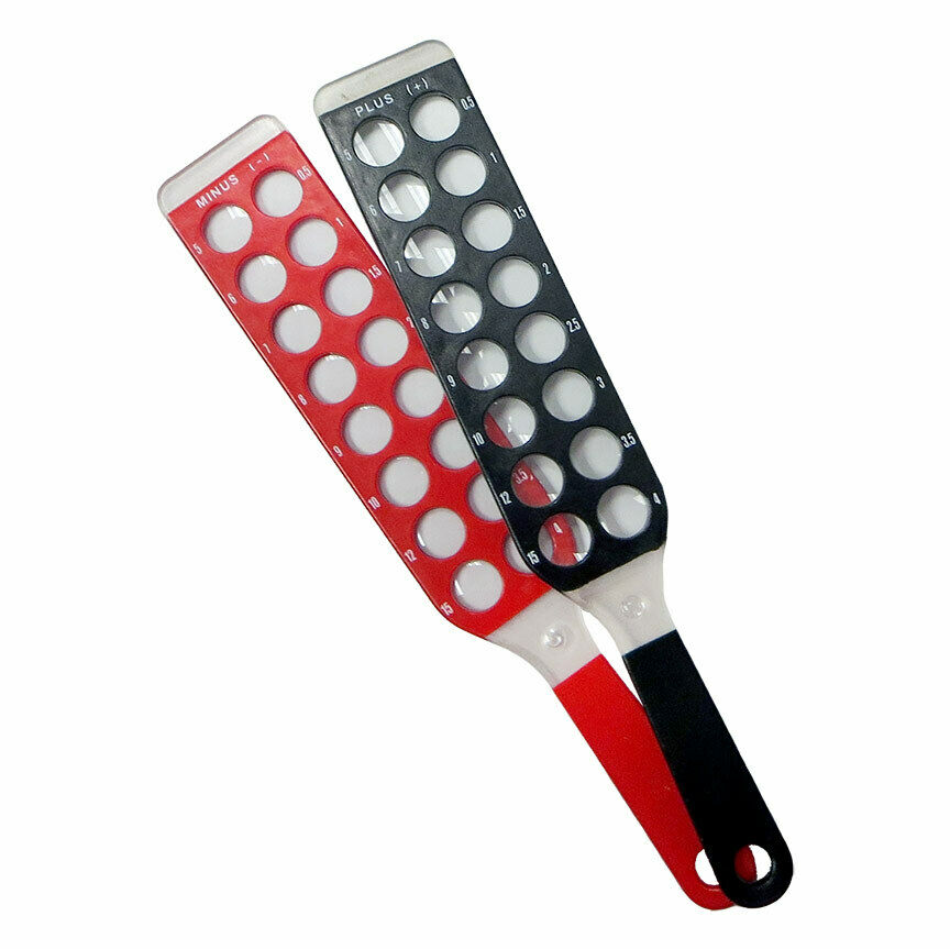 2 Piece Retinoscopy Rack 32 Lenses